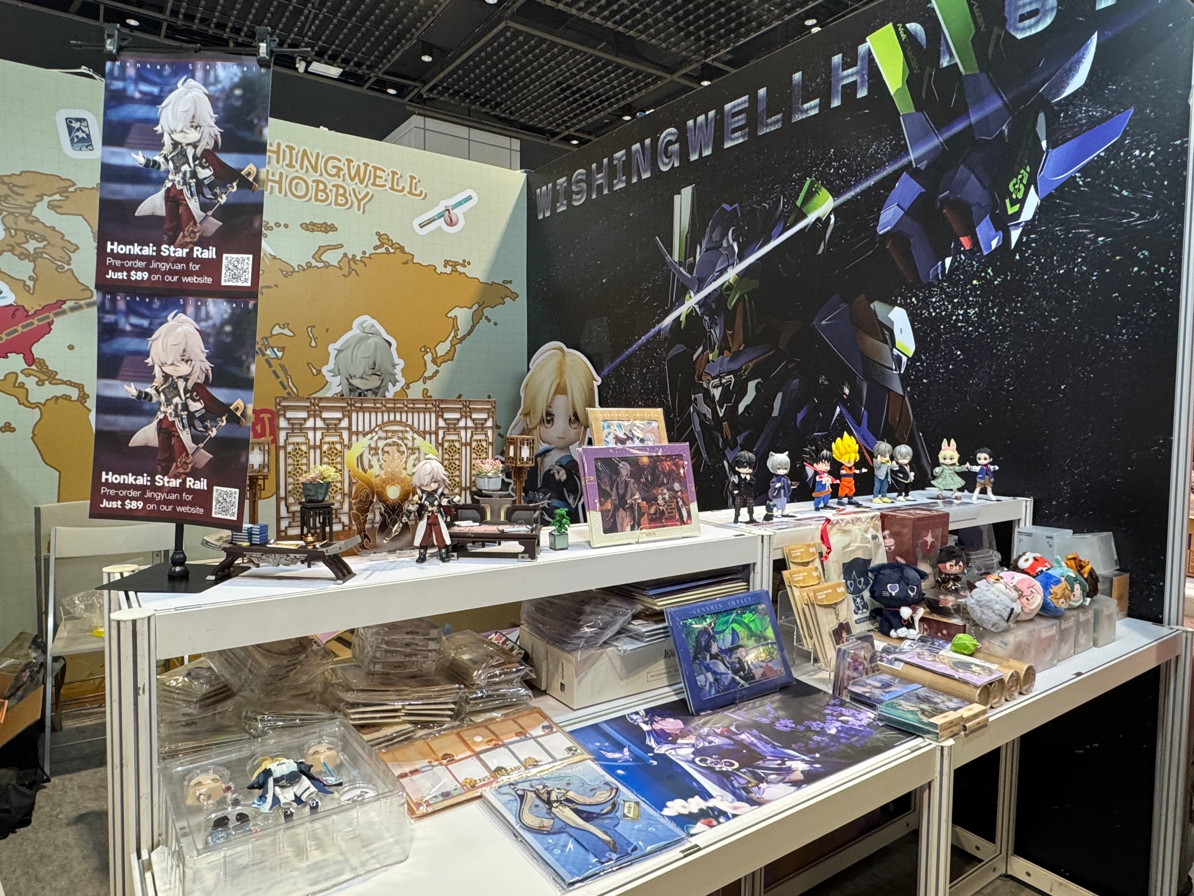 Wishing Well Hobby Shines at AFA Singapore 2024 with Booth E41 Highlig